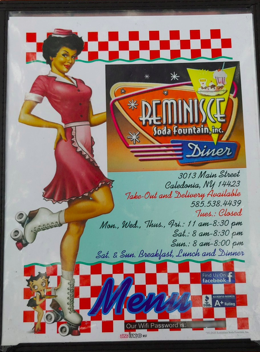 Reminisce Soda Fountain Diner – Jim's Dining Guides